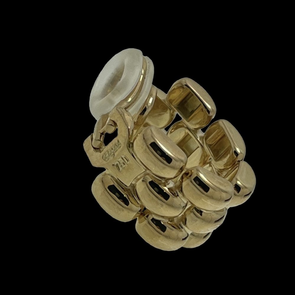 BOUCLES D'OREILLES CHOPARD ARTICULEE EN OR JAUNE - OR24