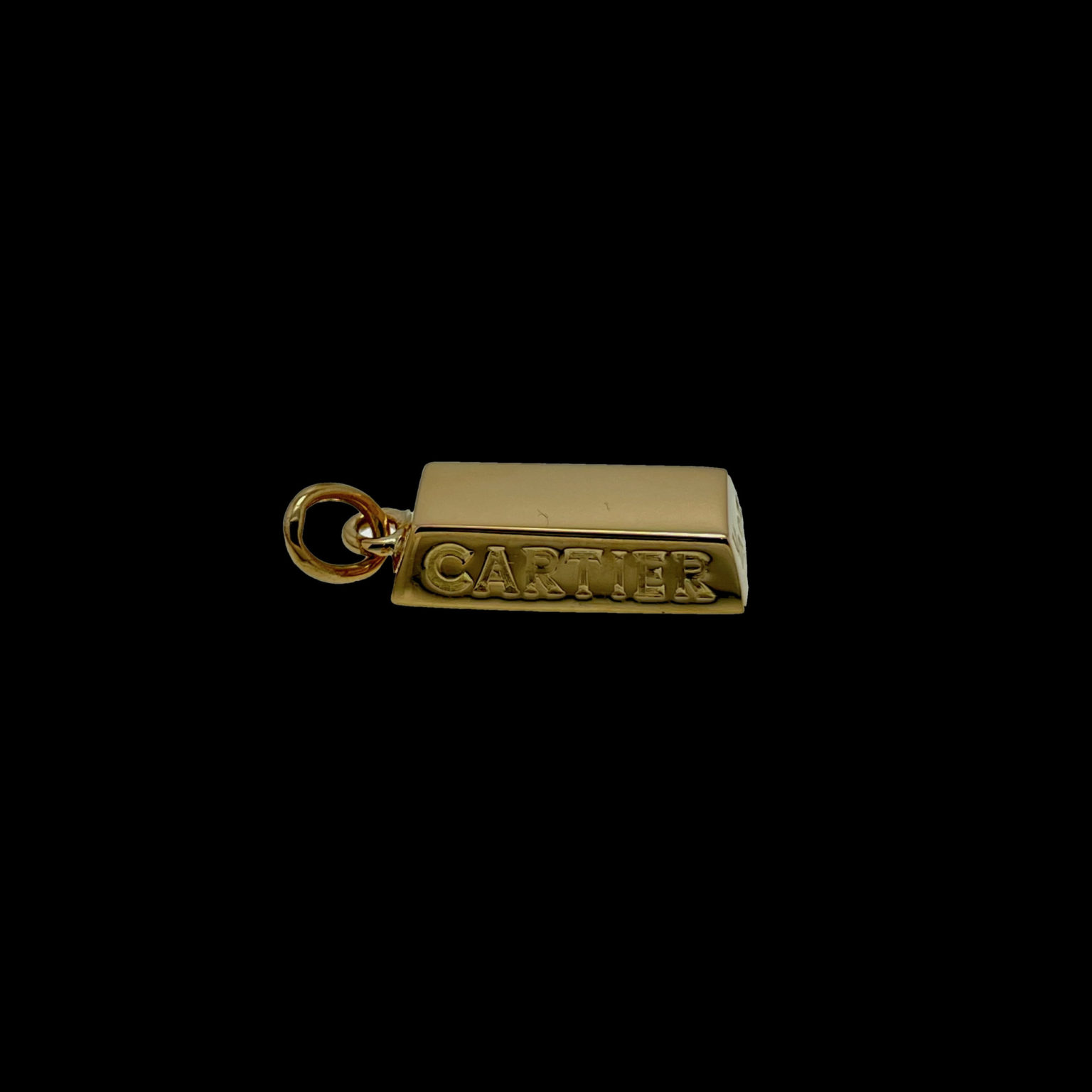 COLLIER-PENDENTIF CARTIER LINGOT 1/4OZ OR JAUNE 18K/750 - OR24