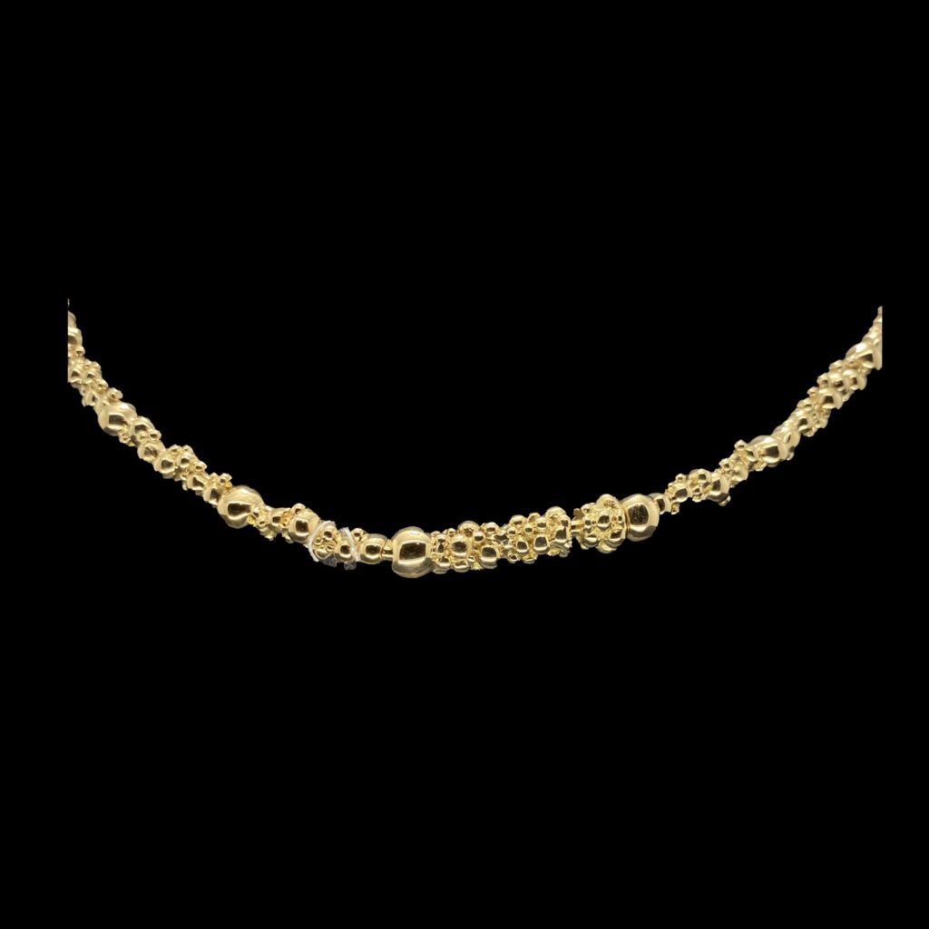 COLLIER-PENDENTIF GILBERT ALBERT COLLECTION CHAMPAGNE OR JAUNE 18K ET ...